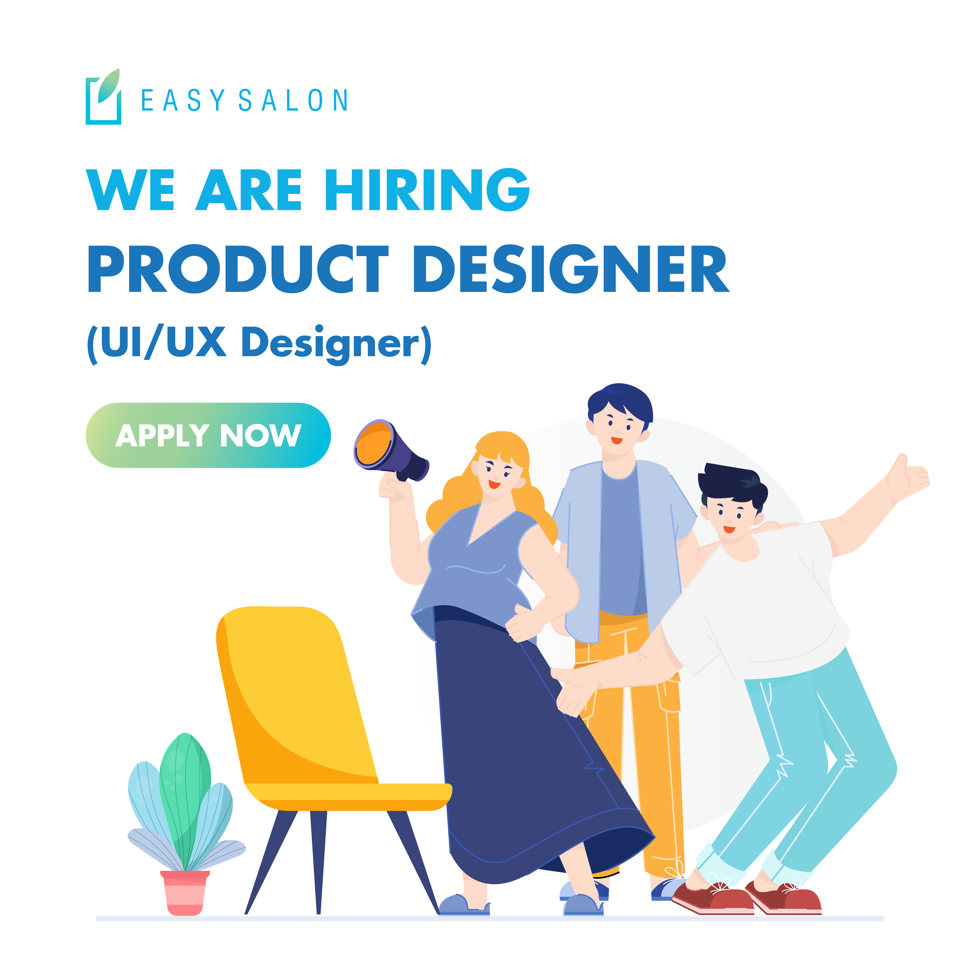 Tuyển dụng Product Designer (UI/UX Designer) tại Đà Nẵng - EasySalon